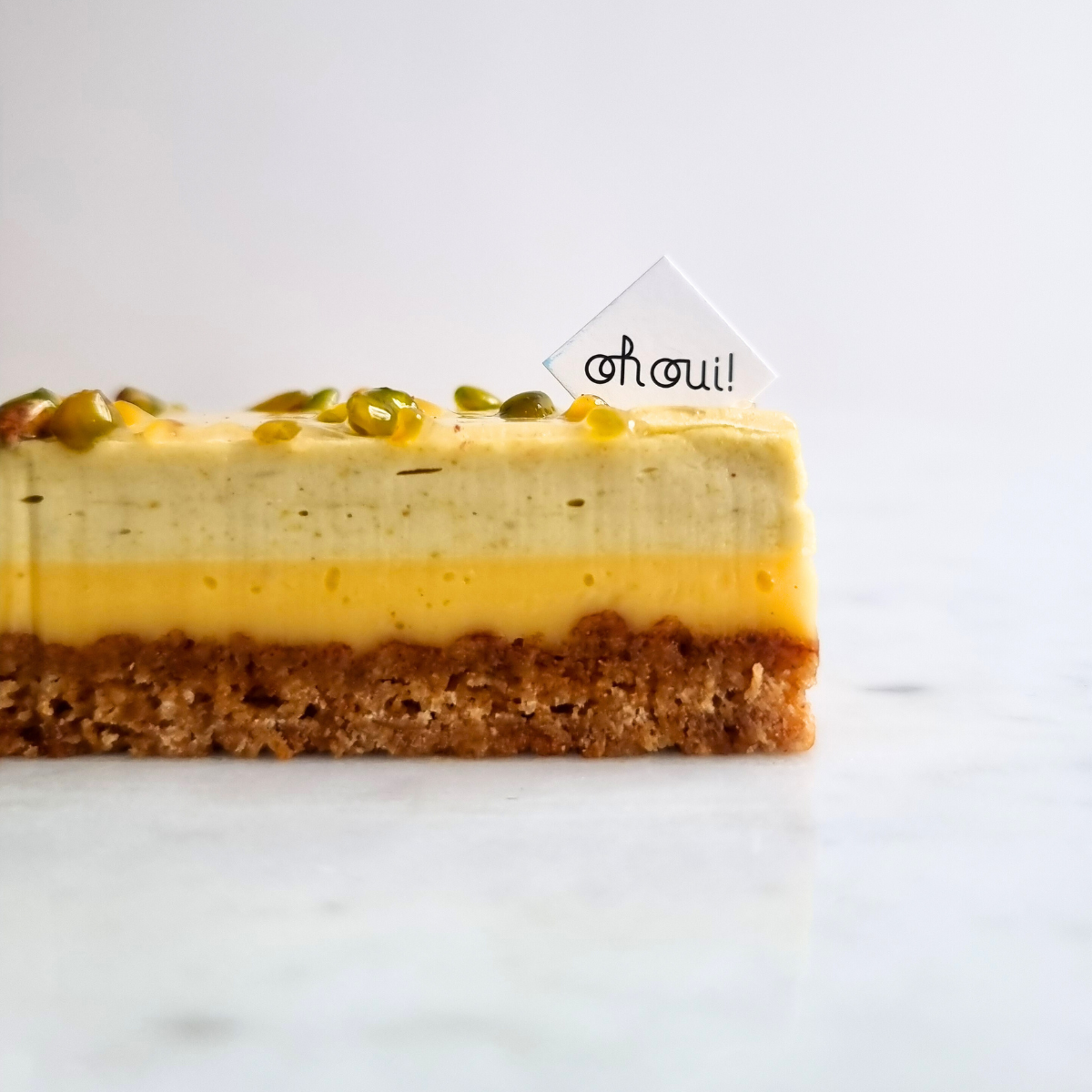 Allumette pistache mandarine IG bas – Oh Oui